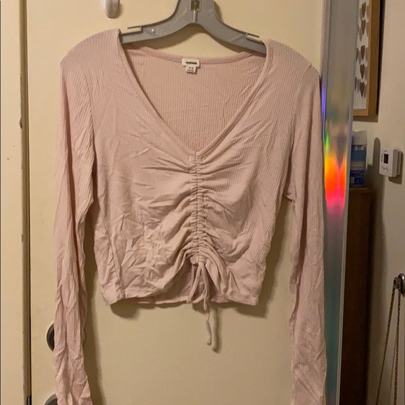 Garage | Tops | Scrunched Crop Top | Poshmark